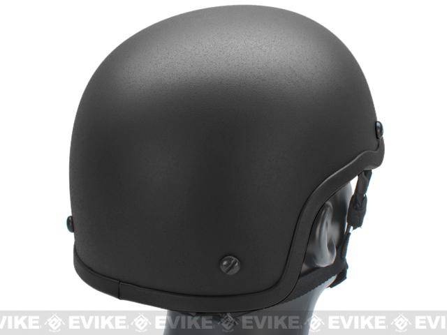 Matrix MICH 2001 Fiberglass Airsoft Helmet (Color: Black), Tactical ...