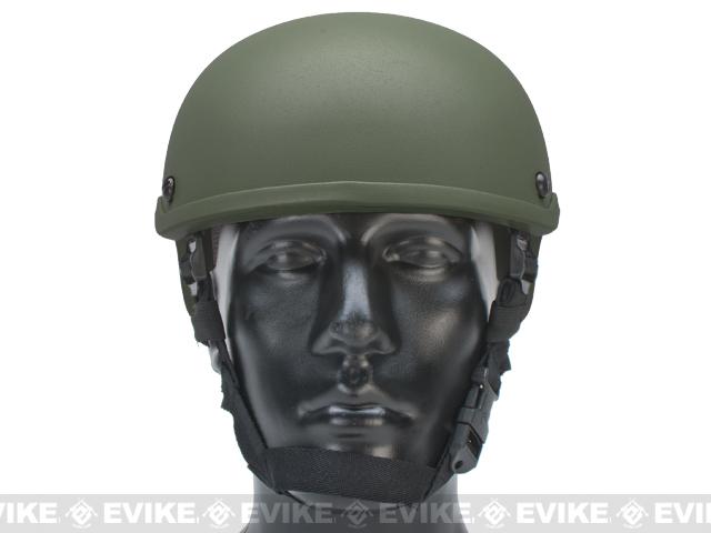 Matrix MICH 2001 Fiberglass Airsoft Helmet (Color: OD Green), Tactical ...