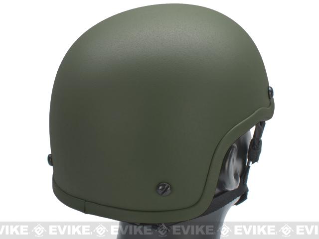 Matrix MICH 2001 Fiberglass Airsoft Helmet (Color: OD Green), Tactical ...