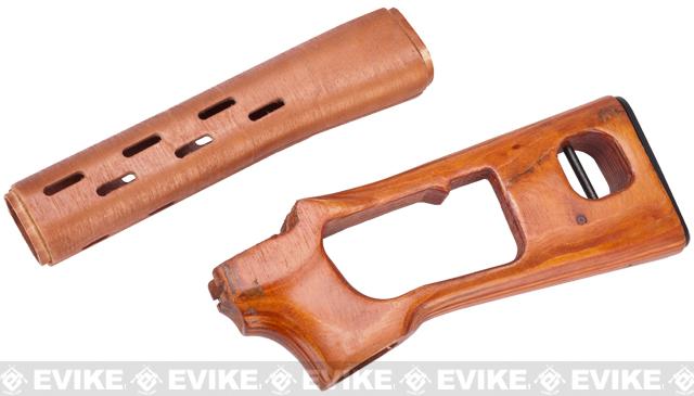 Matrix SVD High Grade Handguard & Stock Kit w/ Cheek Pad - Real Wood ...