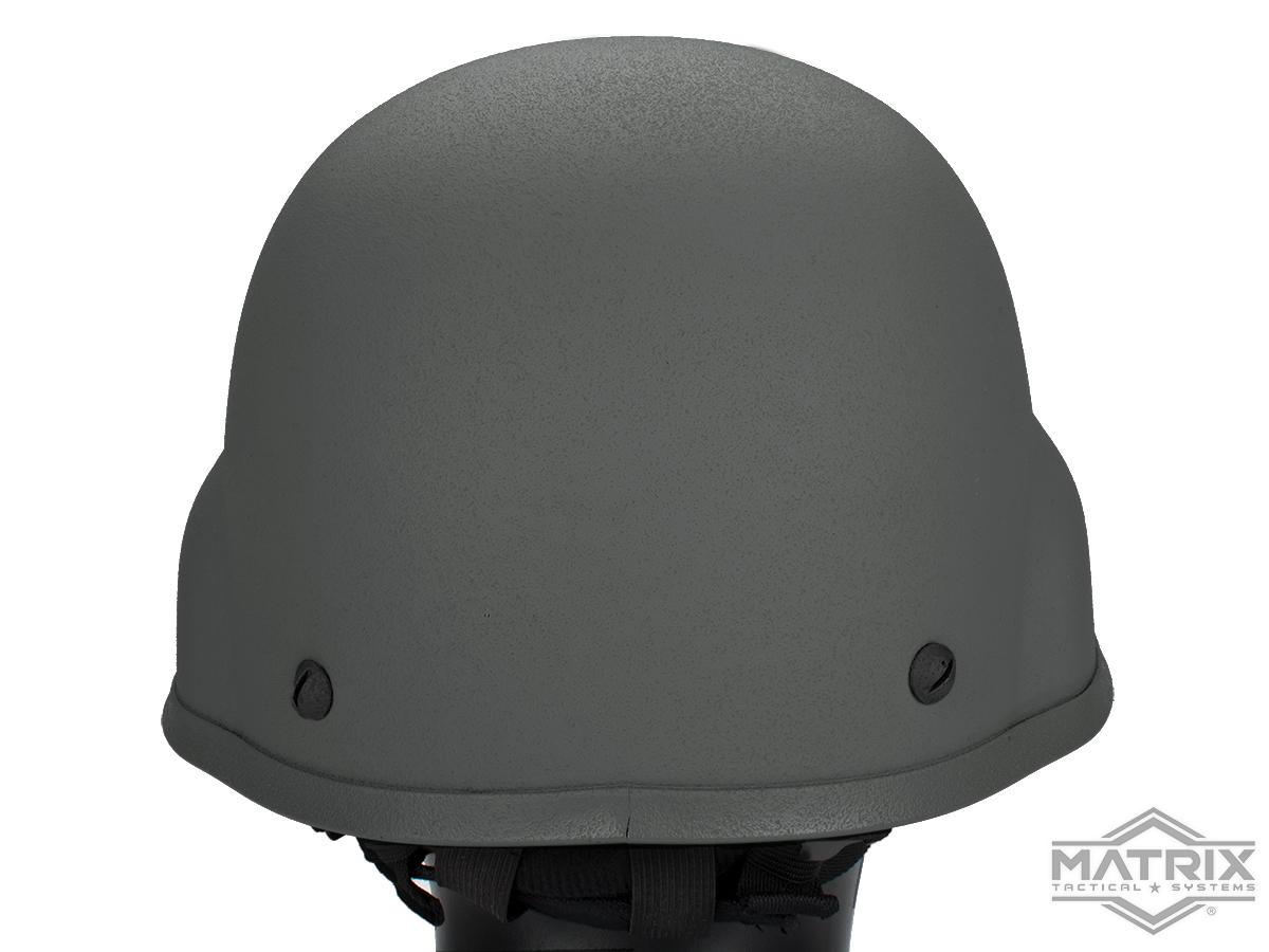Matrix MICH 2000 Fiberglass Airsoft Helmet (Color: Grey), Tactical Gear ...