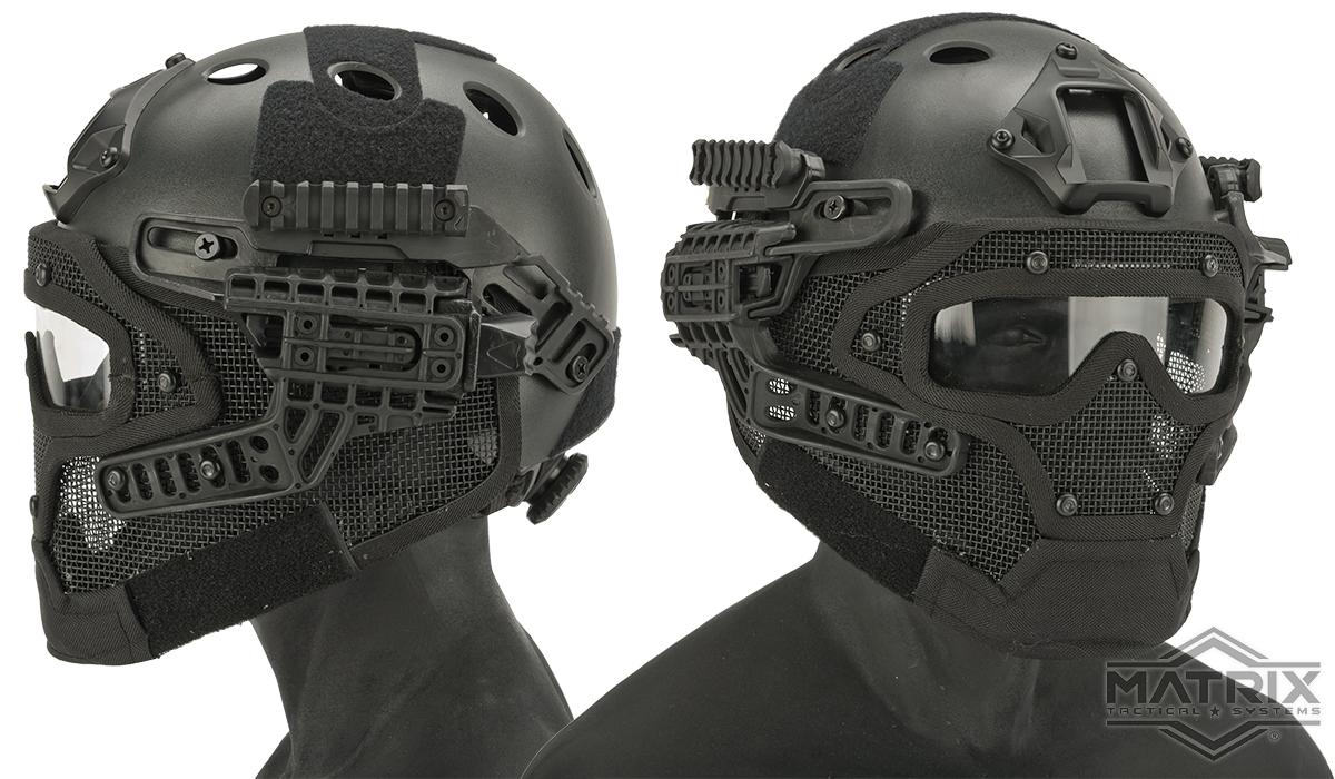 Matrix Legionnaire Full Head Coverage Helmet / Mask / Goggle Protective ...