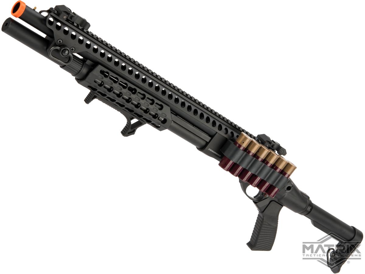 Matrix 3/6 Burst Firing Multi-Shot Gas Powered Airsoft Shotgun (Model ...