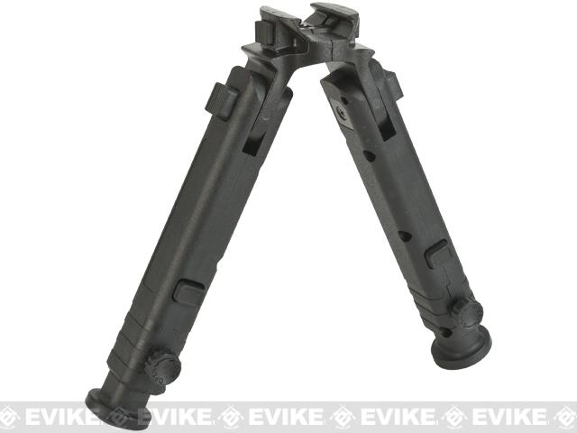 Matrix Compact Collapsible Polymer Bipod for Airsoft Rifles - Black ...