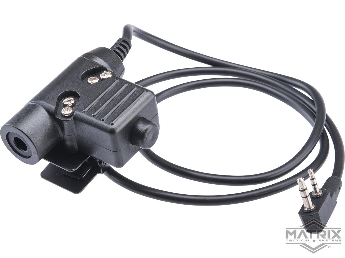 Matrix Tactical U Series Single Comm PTT for Tactical Communications ...