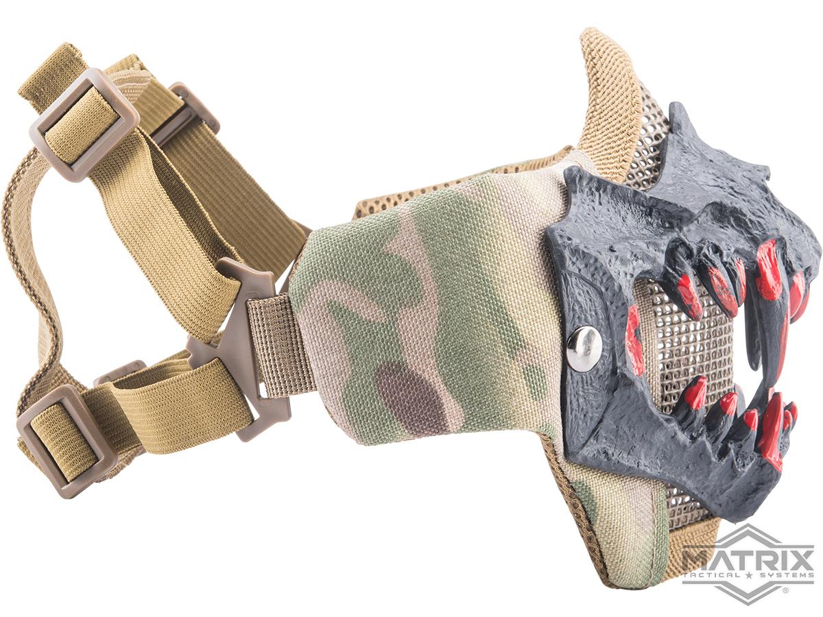 Matrix "Fangs" Lower Face Protection Mesh Mask (Model: Upgraded ...