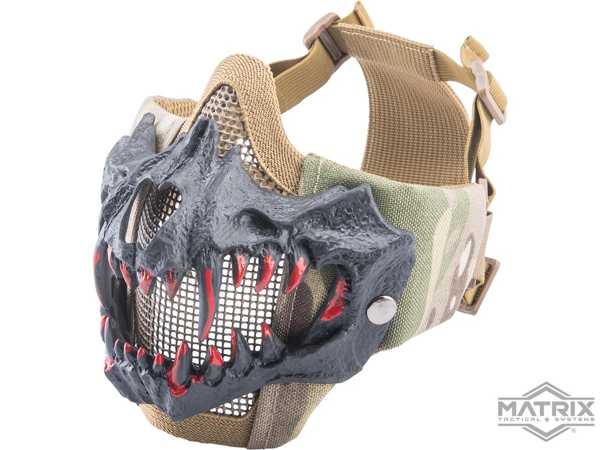Matrix "Fangs" Lower Face Protection Mesh Mask (Model: Standard ...