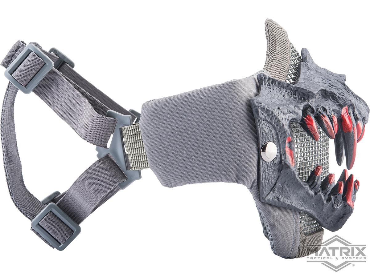 Matrix "Fangs" Lower Face Protection Mesh Mask (Model: Standard / Wolf ...