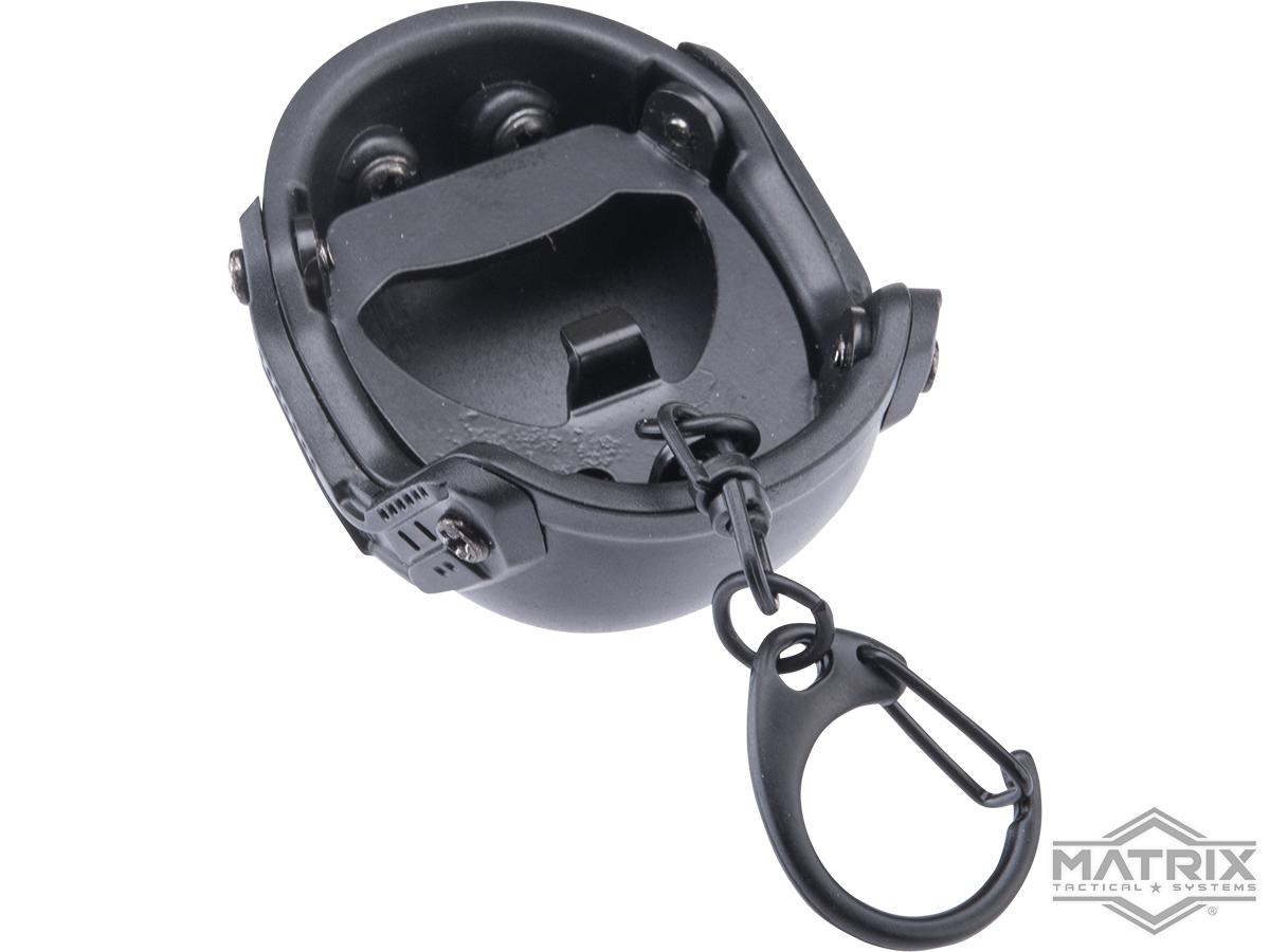 Matrix Tactical High Cut Helmet Bottle Opener & Keychain (Color: Black ...