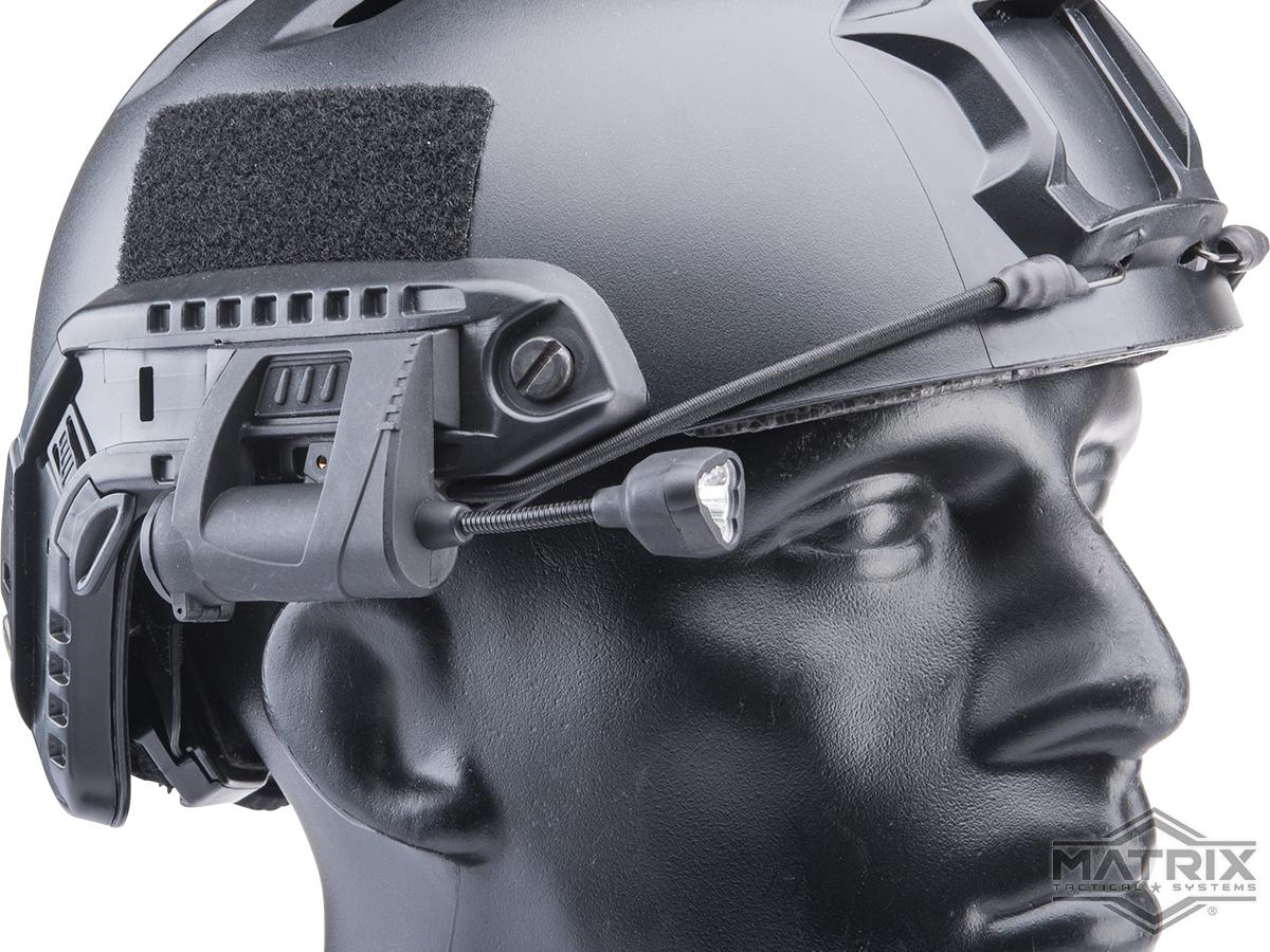 Matrix Tactical Flex Gen 3 Rail-Mounted Helmet Light (Color: Black ...