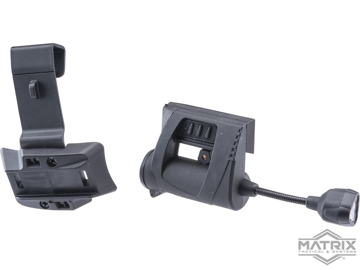 Matrix Tactical Flex Gen 3 Rail-Mounted Helmet Light (Color: Black ...