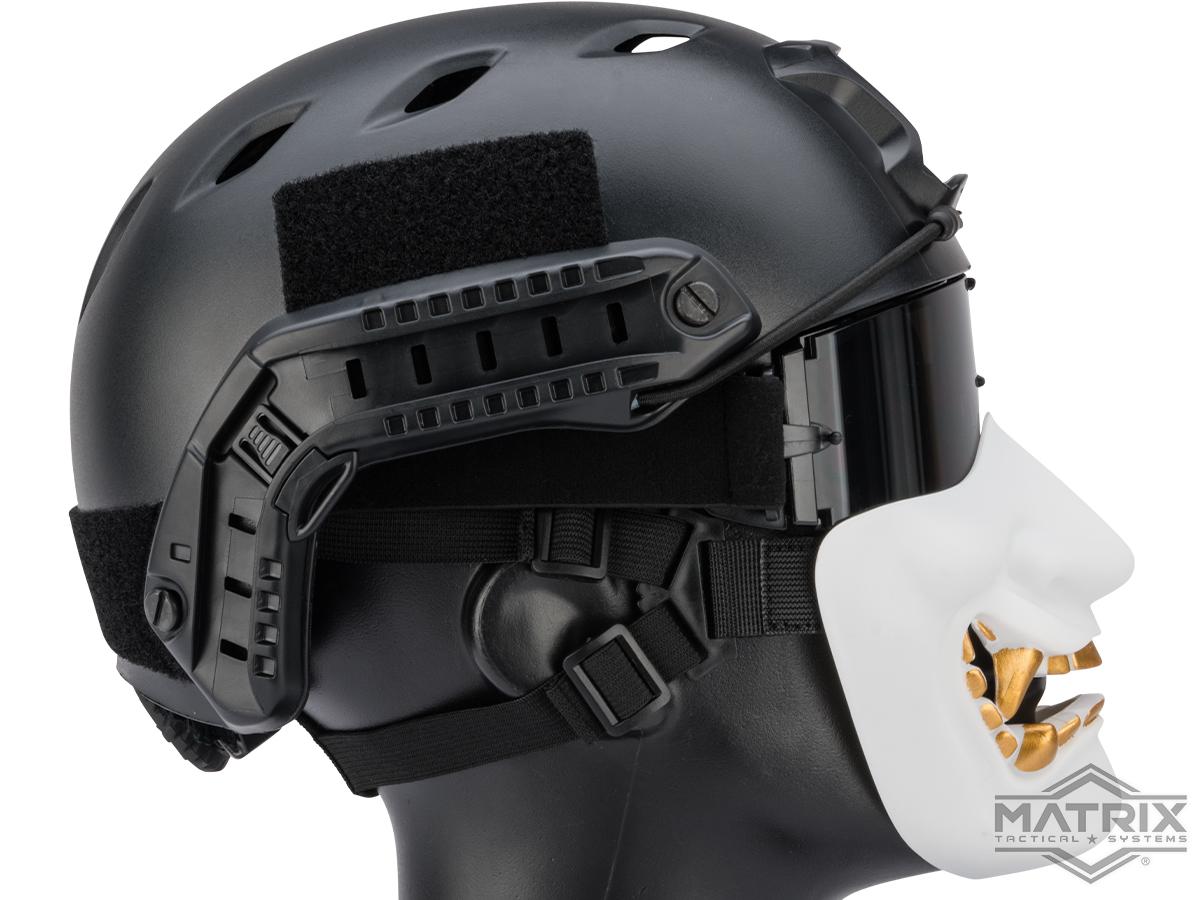 Matrix "Oni" Half Mask (Color: White), Tactical Gear/Apparel, Masks ...