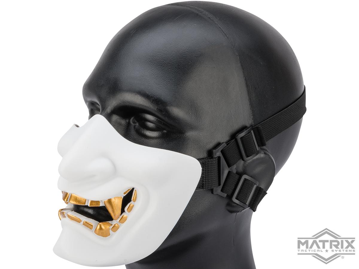 Matrix "Oni" Half Mask (Color: White), Tactical Gear/Apparel, Masks ...