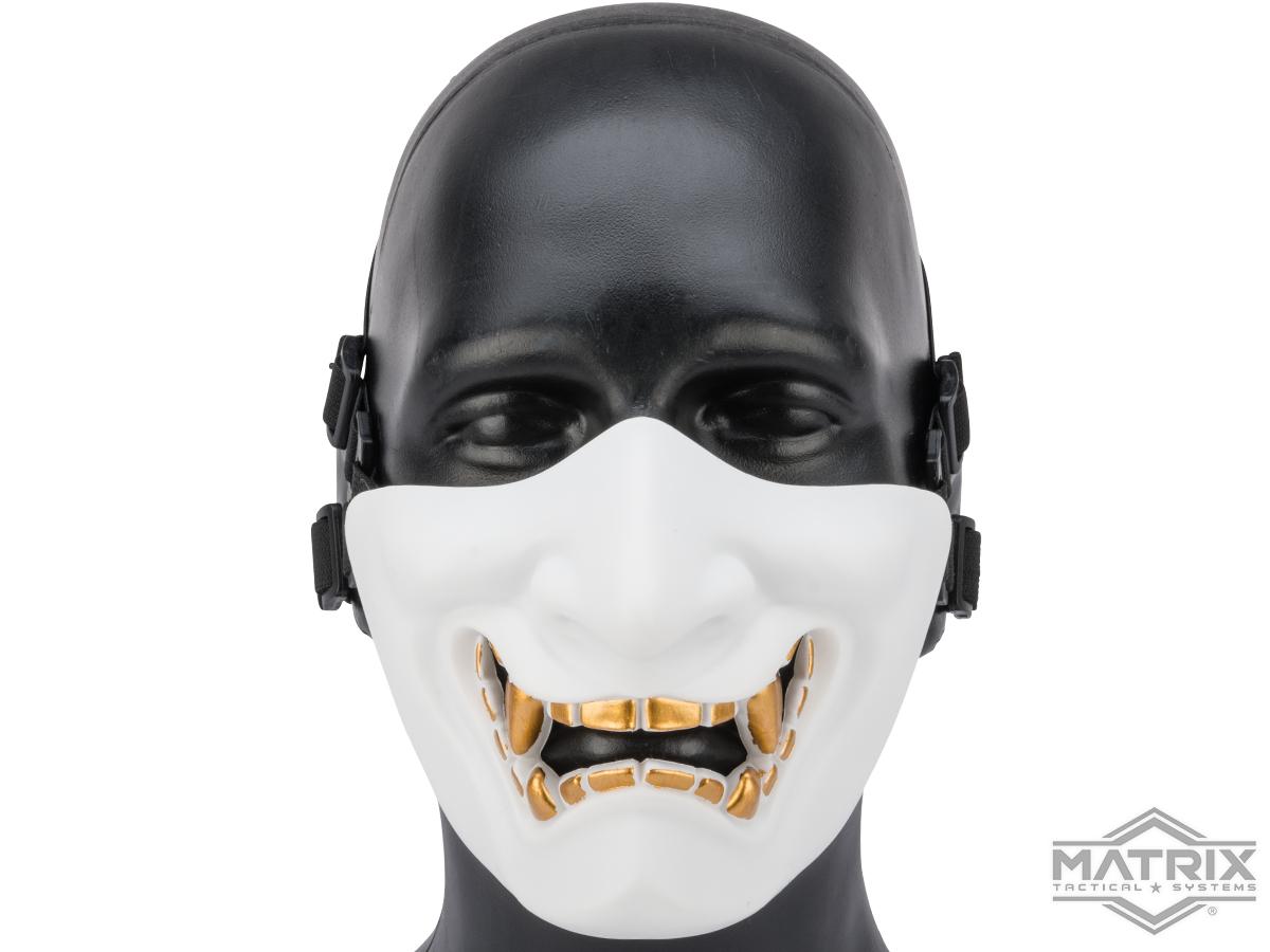 Matrix "Oni" Half Mask (Color: White), Tactical Gear/Apparel, Masks ...