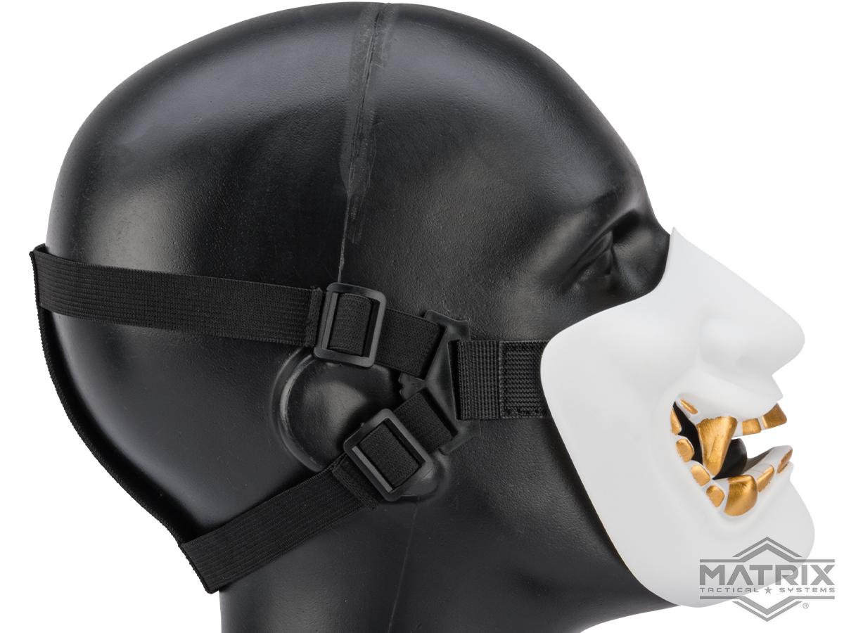 Matrix "Oni" Half Mask (Color: White), Tactical Gear/Apparel, Masks ...