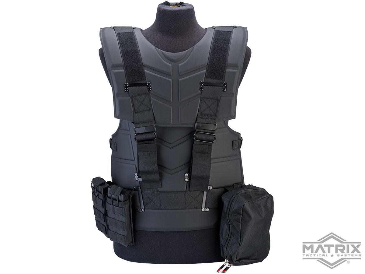 Matrix "Defender" Low Profile Body Armor (Color: Black), Tactical Gear ...