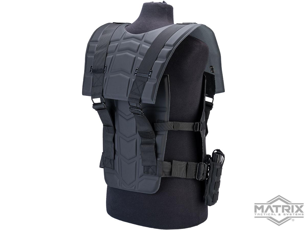 Matrix "Defender" Low Profile Body Armor (Color: Black), Tactical Gear ...