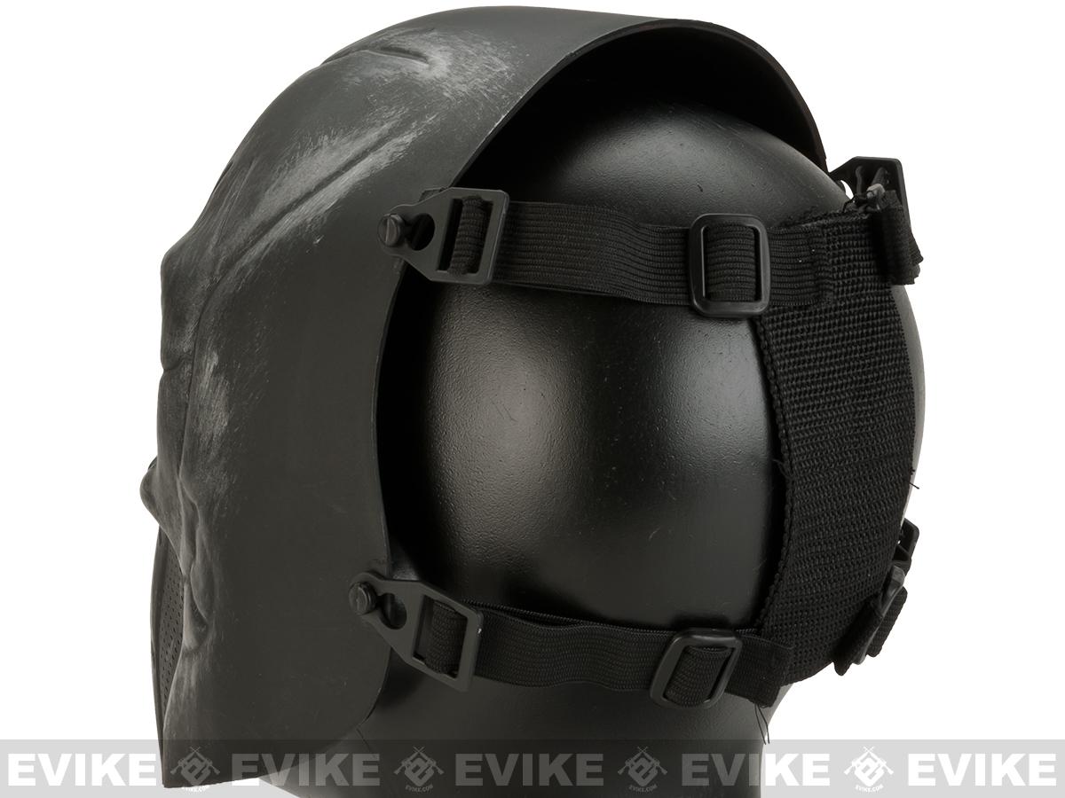 Matrix High Speed Wire Mesh "Chastener" Skull Mask (Color: Chrome ...