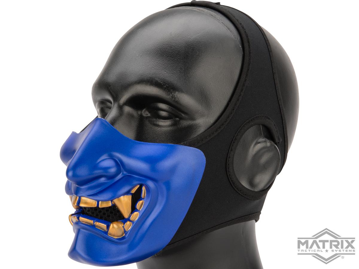 Matrix "Devil" Half Mask (Color: Blue), Tactical Gear/Apparel, Masks ...
