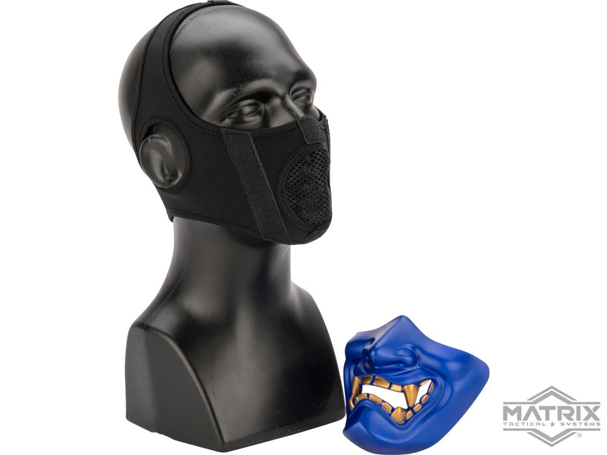 Matrix "Devil" Half Mask (Color: Blue), Tactical Gear/Apparel, Masks ...