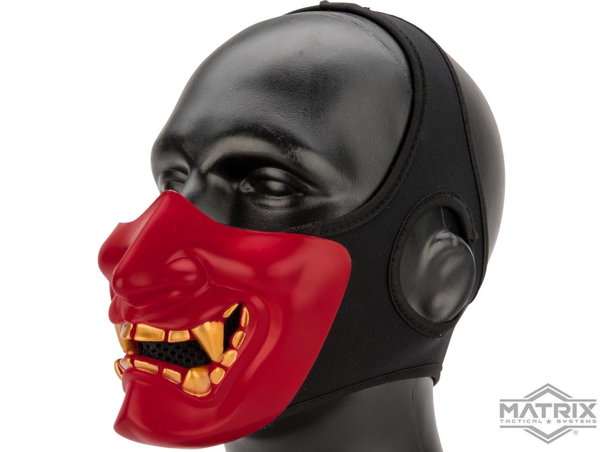 Matrix "Devil" Half Mask (Color: Red), Tactical Gear/Apparel, Masks ...