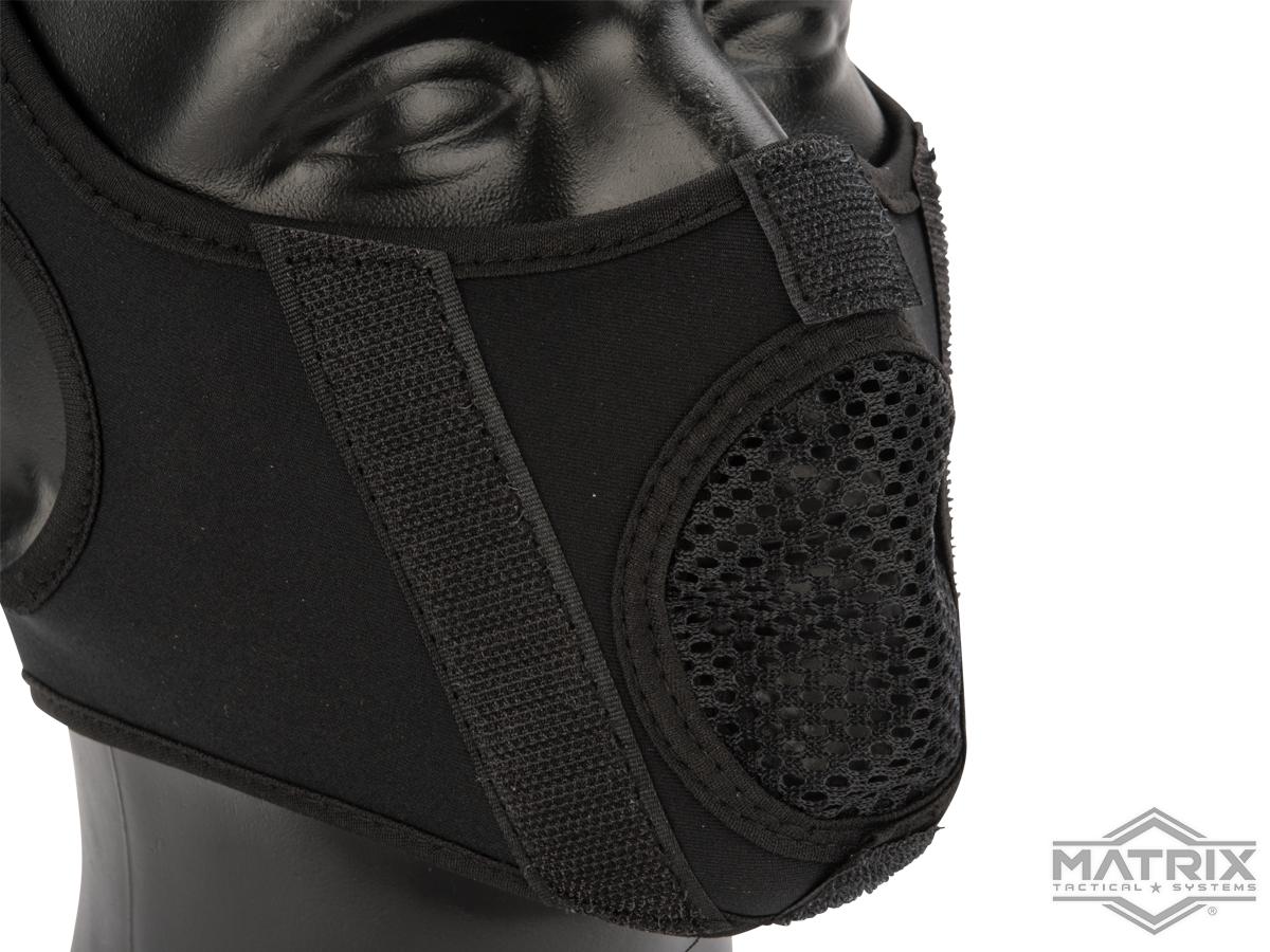 Matrix "Knight" Half Mask (Color: Black), Tactical Gear/Apparel, Masks ...