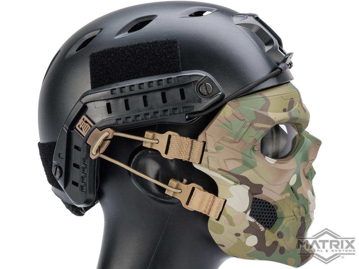 Matrix Skull Messenger Prop Costume Face Mask (Color: Multicam ...