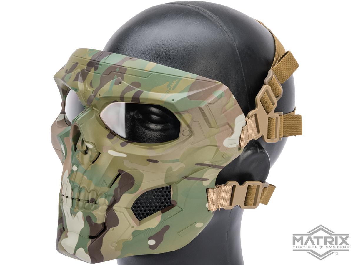 Matrix Skull Messenger Prop Costume Face Mask (Color: Multicam ...