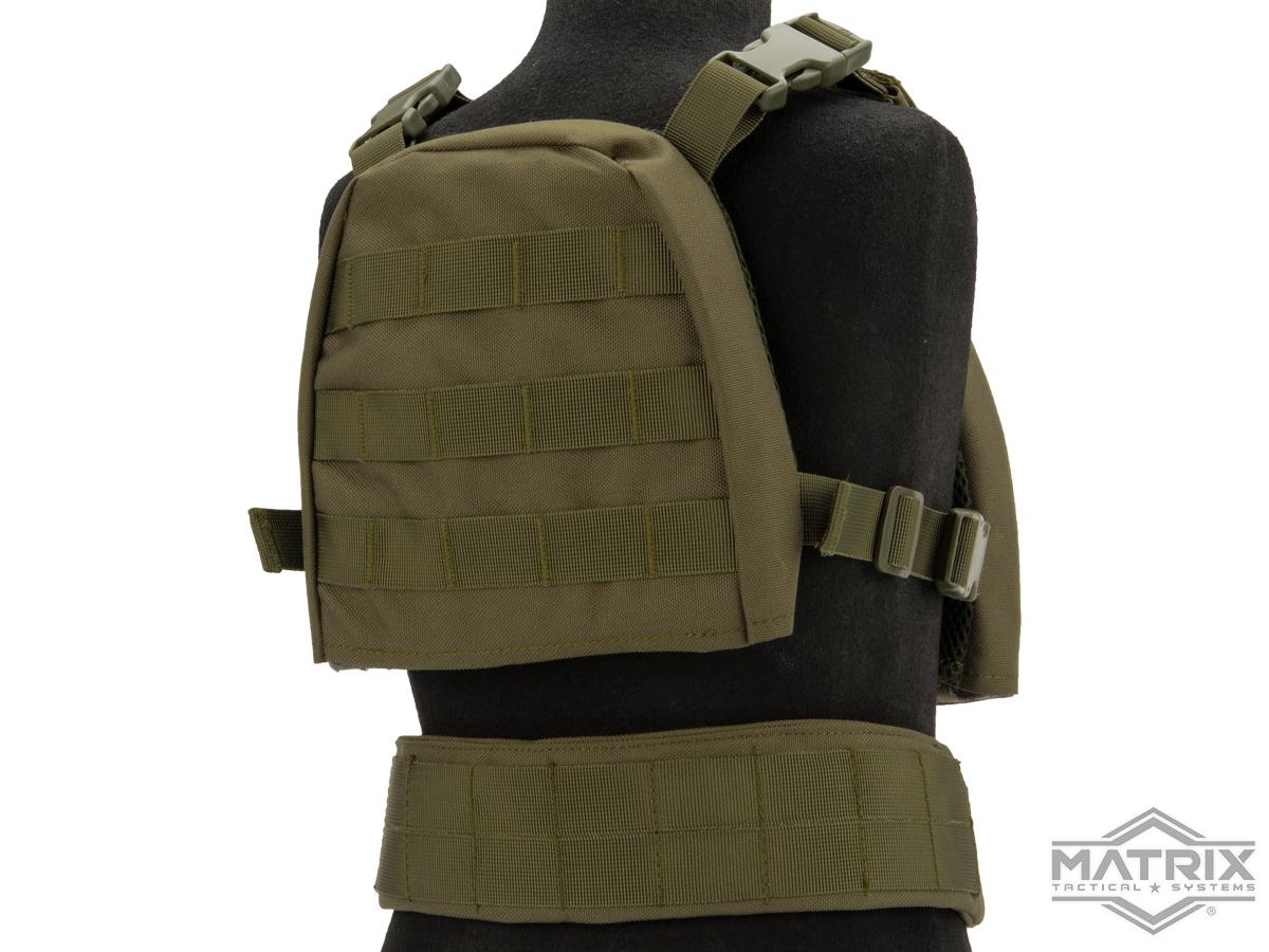 Matrix Tactical Children's Vest with Battle Belt (Color: OD Green / X ...