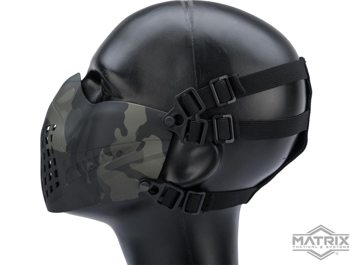 Matrix "Pilot" Half Mask (Color: Multicam Black), Tactical Gear/Apparel ...