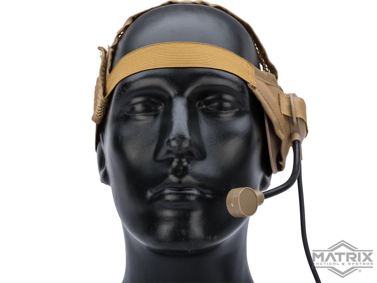 Matrix Tactical Headset w/ Headband (Color: Tan), Tactical Gear/Apparel ...
