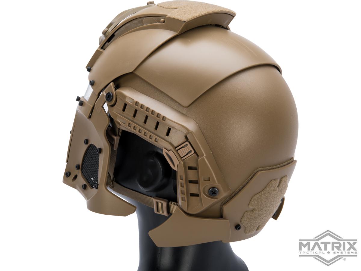 Matrix Medieval Iron Warrior Full Head Coverage Helmet / Mask / Goggle ...