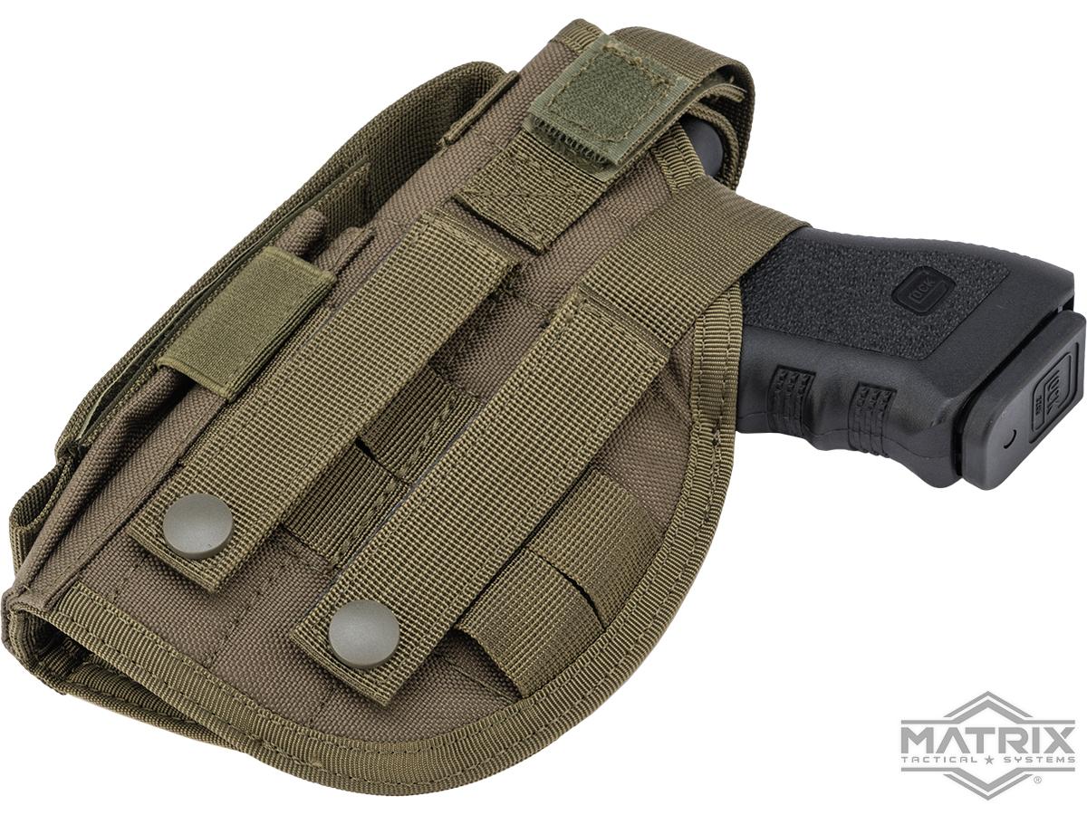 Matrix Tactical Battlefield Elite MOLLE Holster (Color: OD Green ...
