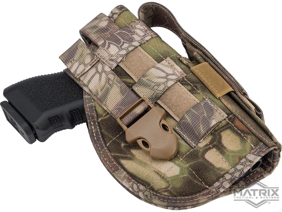 Matrix Tactical Battlefield Elite MOLLE Holster (Color: Forest Serpent ...