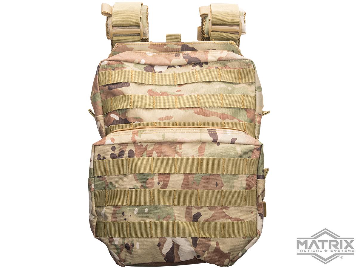 Matrix Adaptive Plate Carrier Vest w/ QD Assault Panel & Pack (Color ...