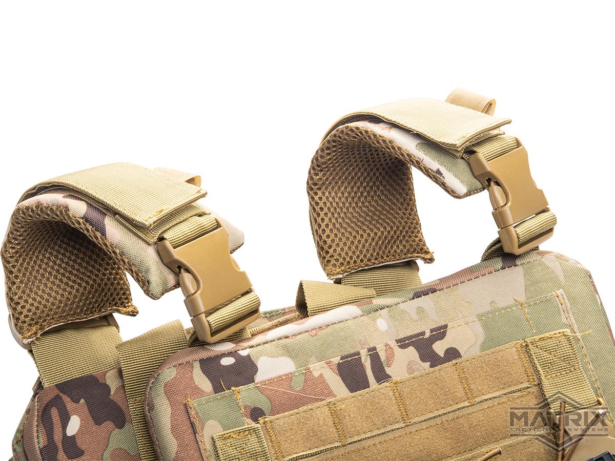 Matrix Adaptive Plate Carrier Vest w/ QD Assault Panel & Pack (Color ...