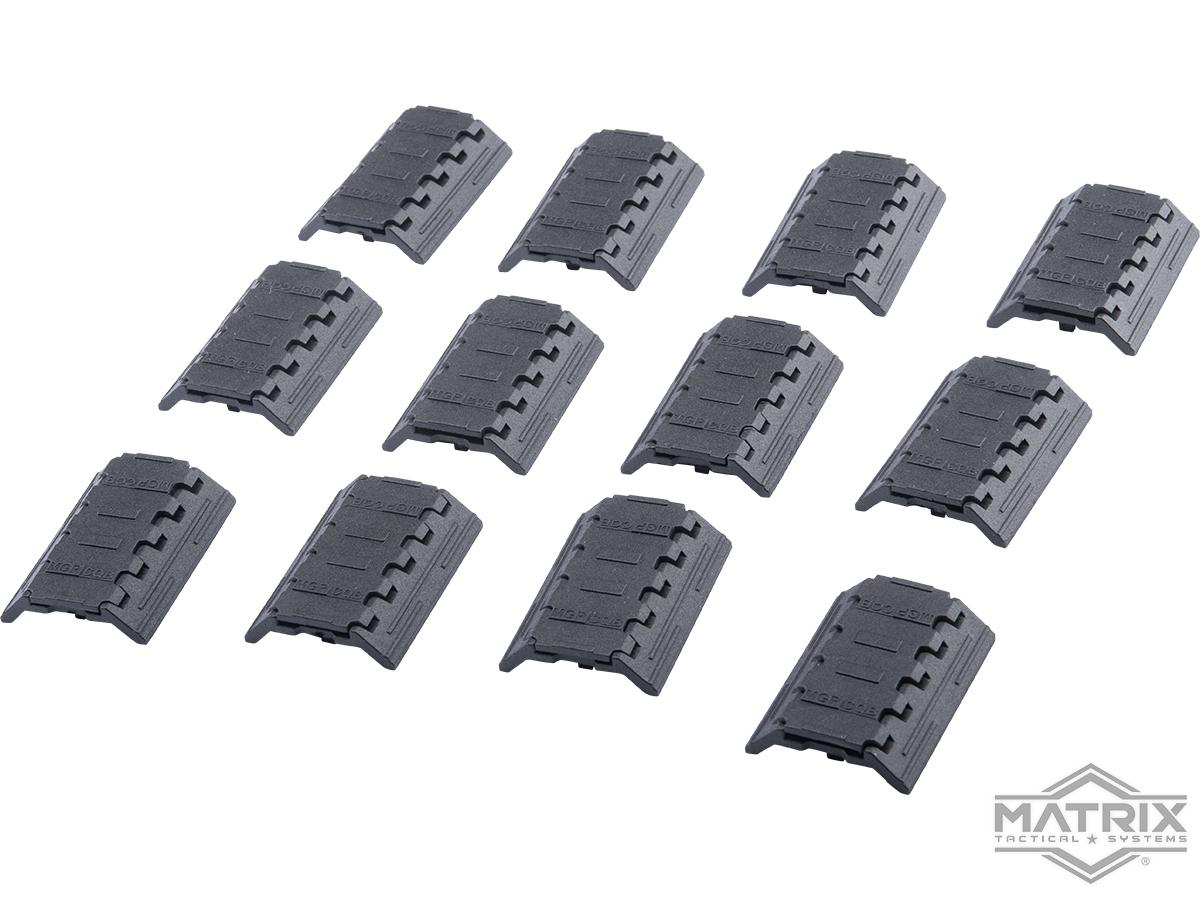 Matrix Tactical M-LOK Handguard Panel Rail Cover Set (Color: Black ...