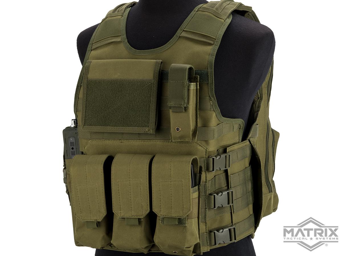 Matrix MEA ModII Tactical Vest (Color: OD Green), Tactical Gear/Apparel ...