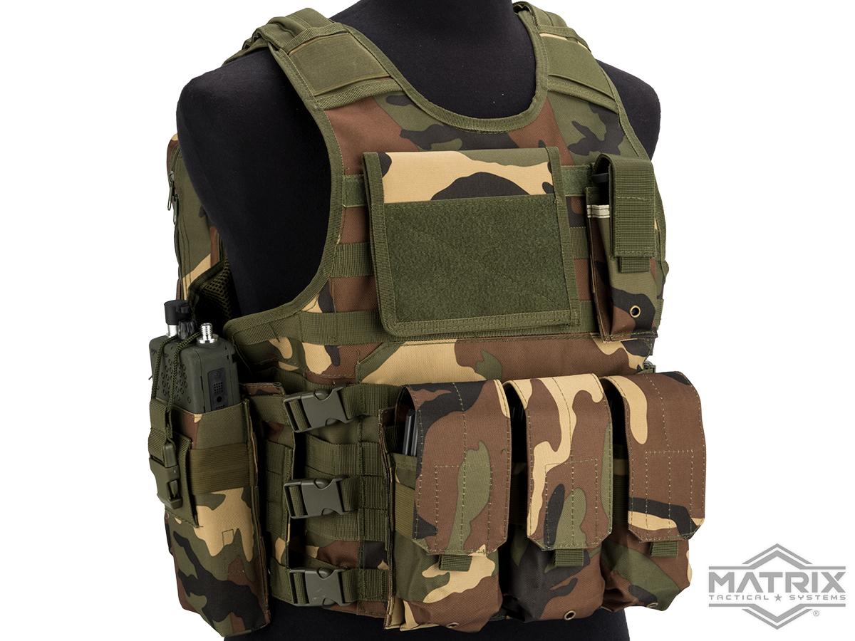 Matrix MEA ModII Tactical Vest (Color: Woodland), Tactical Gear/Apparel ...