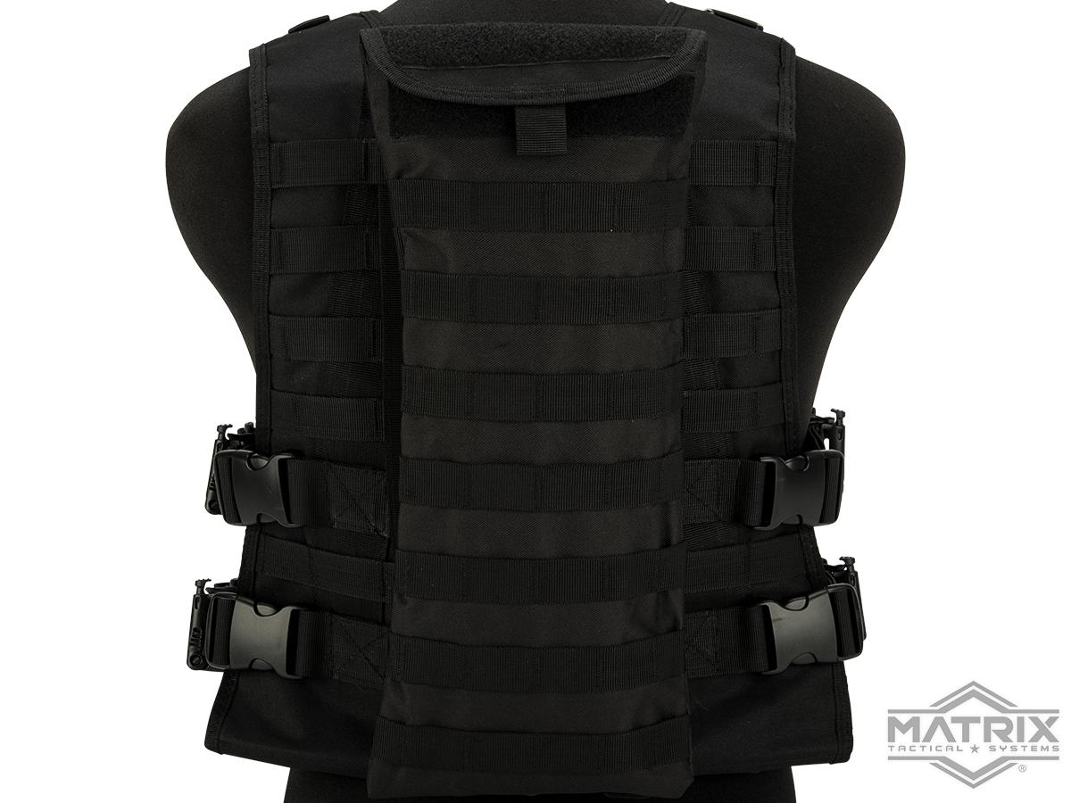 Matrix 600D MOLLE Plate Carrier Tactical Package with Hydration Carrier ...