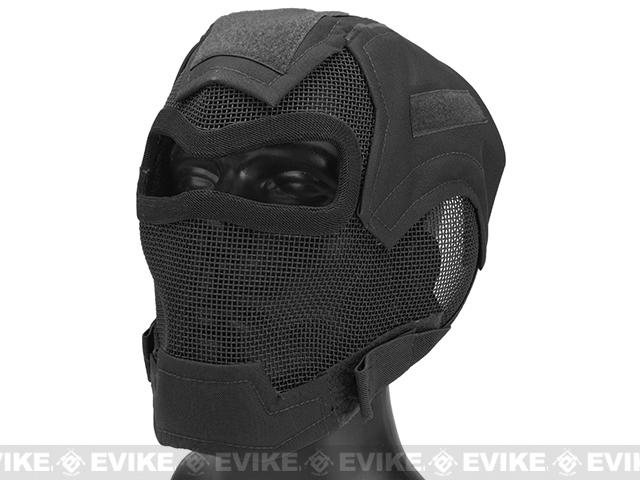 Matrix Iron Face Carbon Steel "Watcher" Gen7 Metal Mesh Full Face Mask ...