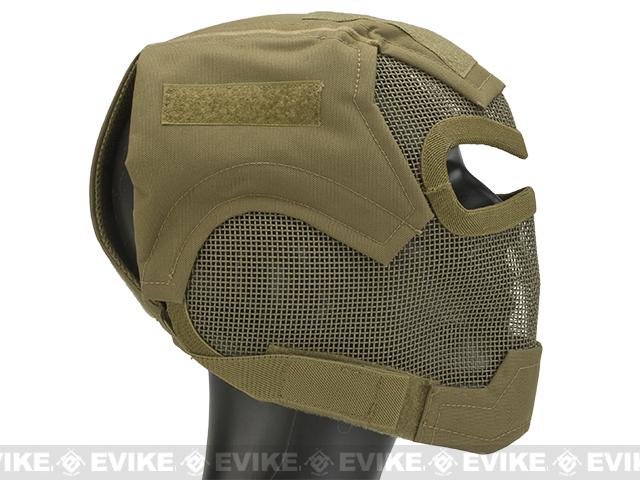 Matrix Iron Face Carbon Steel "Watcher" Gen7 Metal Mesh Full Face Mask ...
