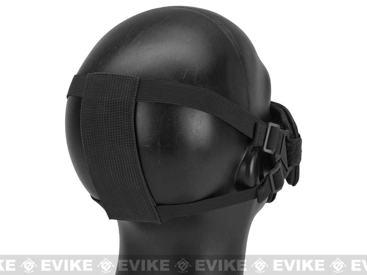Matrix Metal Mesh Lower Half Mask w/ Soft Polymer Covering (Color ...