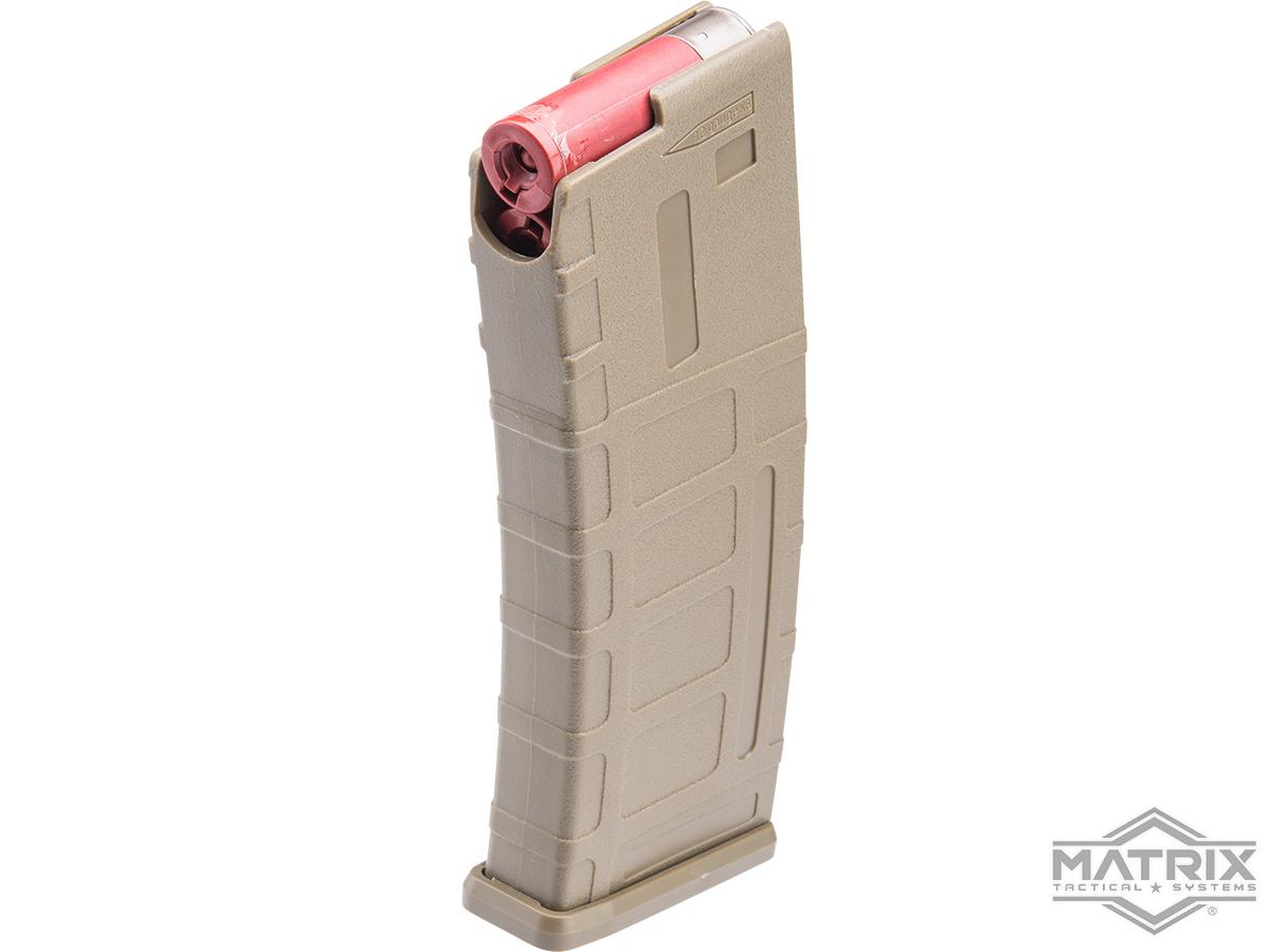 Matrix Polymer Magazine Shotgun Shell Case w/ Elastic Pouch (Color ...