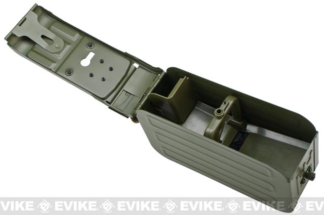 Matrix 5000rd Steel Box Magazine for PKM / HMG Series Airsoft AEG ...