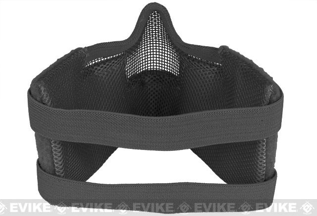 Matrix Iron Face Carbon Steel "Striker" Gen5 Metal Mesh Lower Half Mask ...