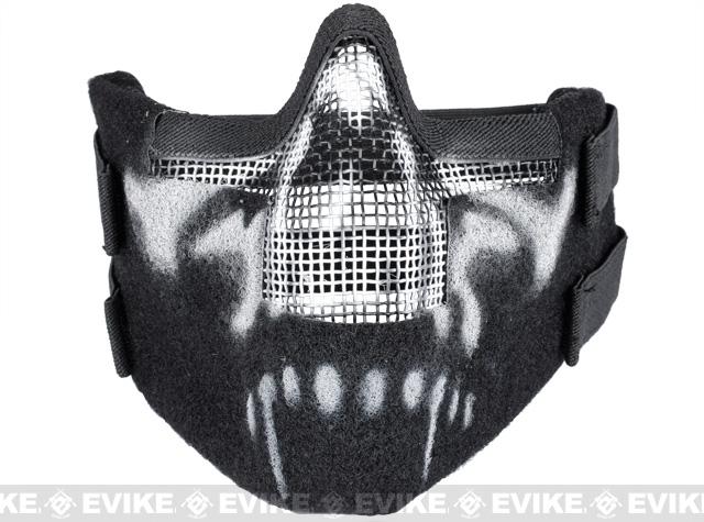 Matrix Iron Face Carbon Steel "Striker" Gen5 Metal Mesh Lower Half Mask ...