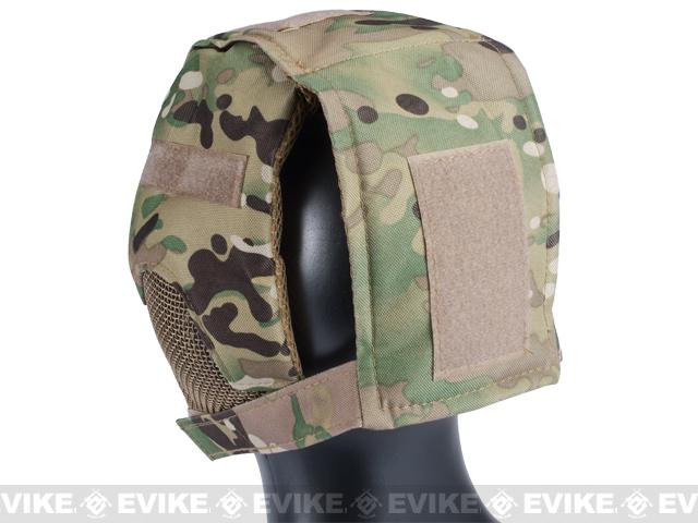 Matrix "Striker Helmet" Full Face Carbon Steel Mesh Mask (Color: Camo ...
