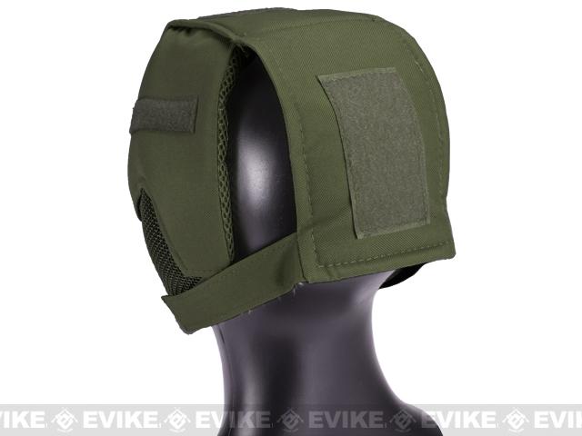 Matrix "Striker Helmet" Full Face Carbon Steel Mesh Mask (Color: OD ...
