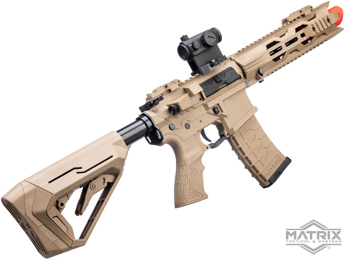 Matrix Raystar RS4 Carbine Airsoft AEG Rifle (Color: Coyote Tan / Go ...